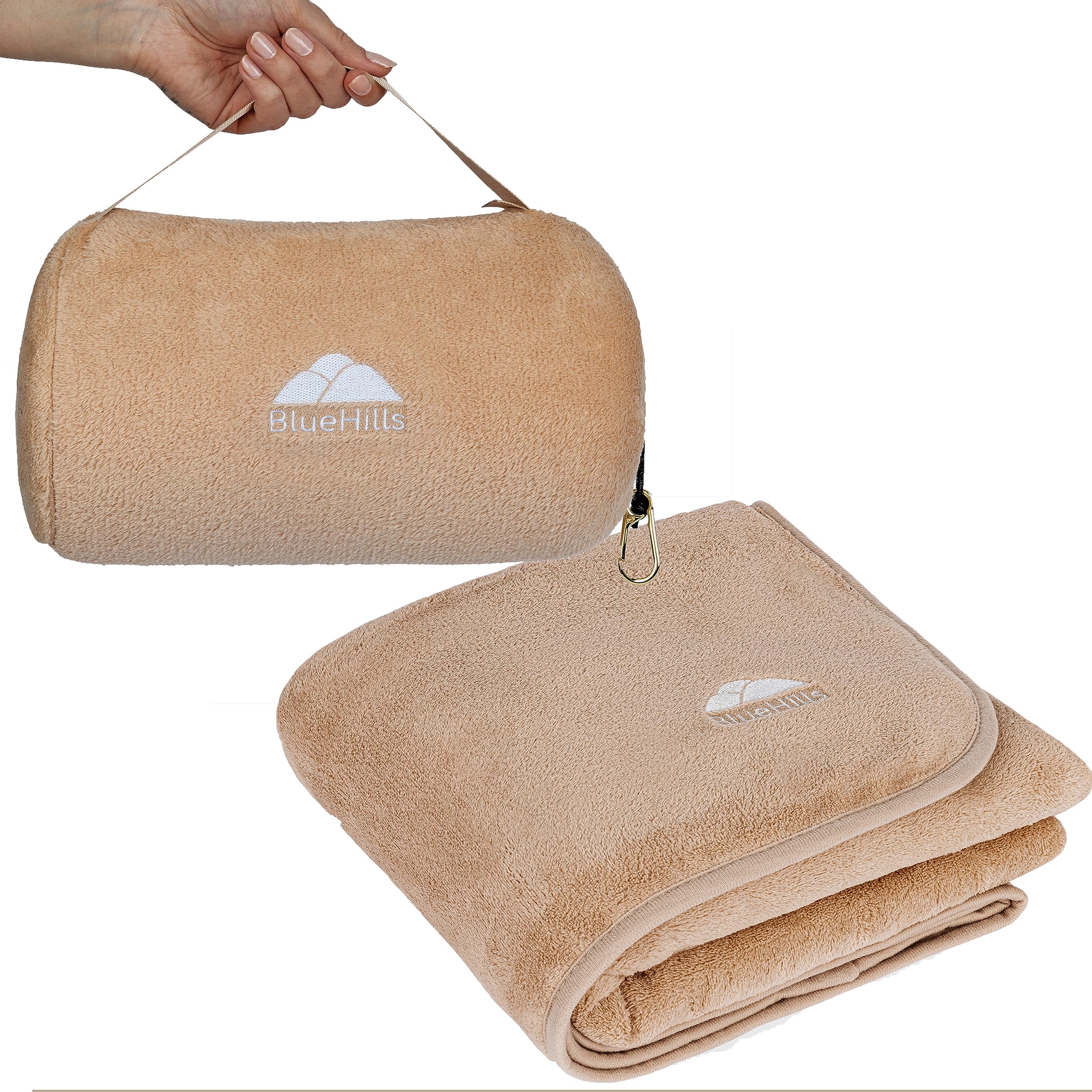 Rolled Travel Blankets